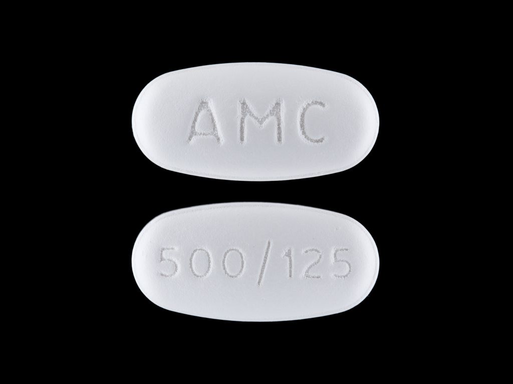 OVAL Images Amoxicillin And Clavulanate Potassium NDC 68788 9961